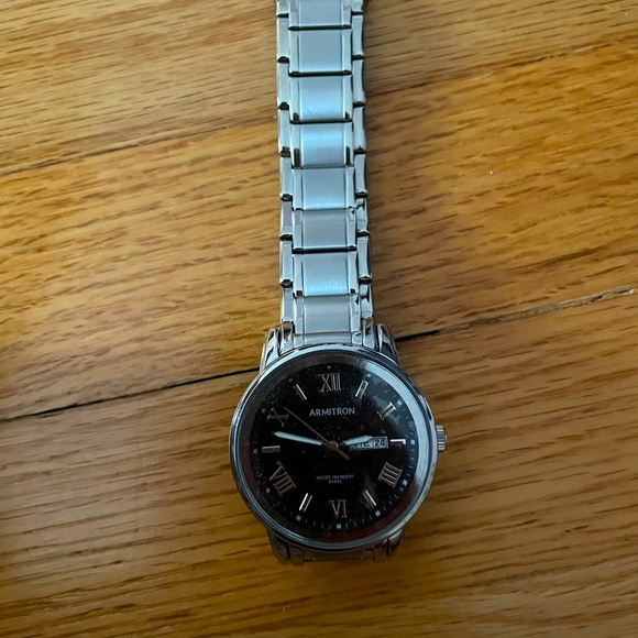 Armitron | Accessories | Armitron Water Resistant Steel Watch | Poshmark